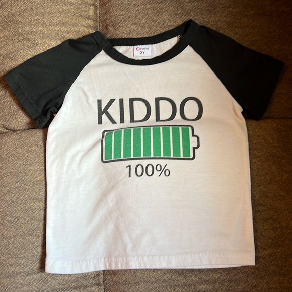 PatPat | Shirts & Tops | Patpat 2y Fully Charged Kiddo Ss Tee | Poshmark